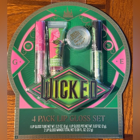 Wicked | Makeup | Wicked 4 Pack Lip Gloss Set | Poshmark